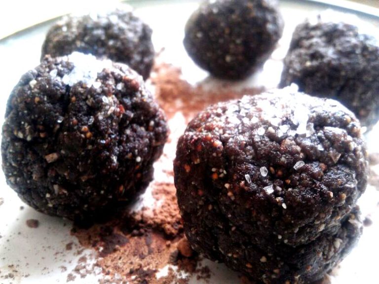 Fig Fudge Balls - PaleOMG