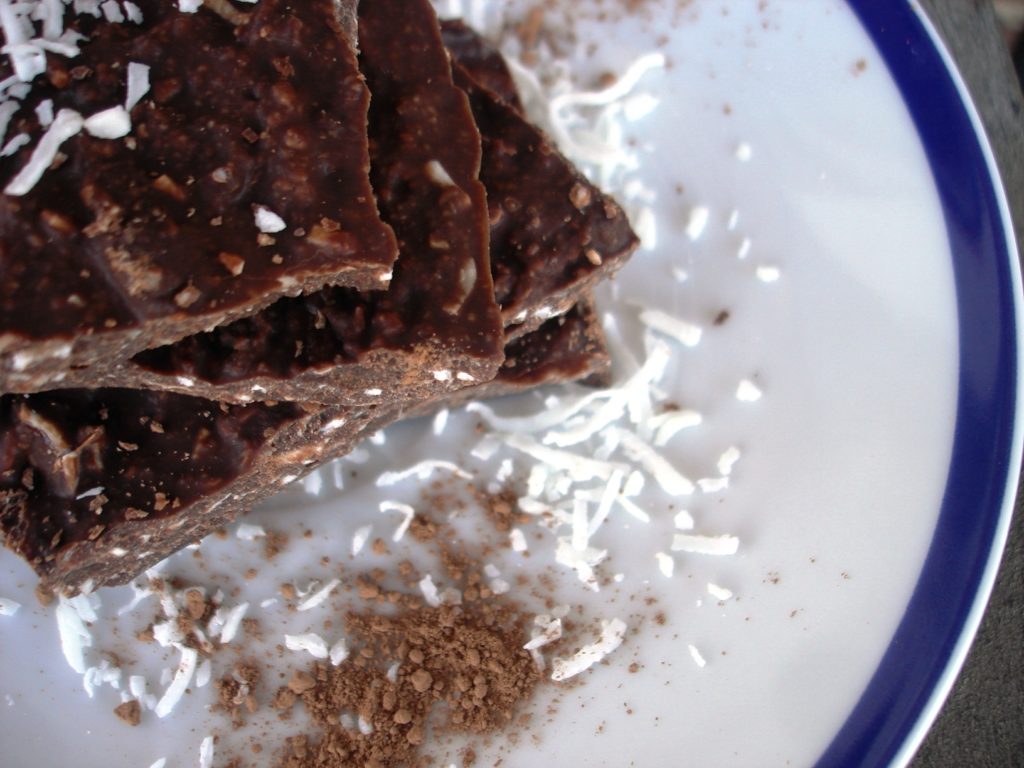 Chocolate Coconut Bark - PaleOMG