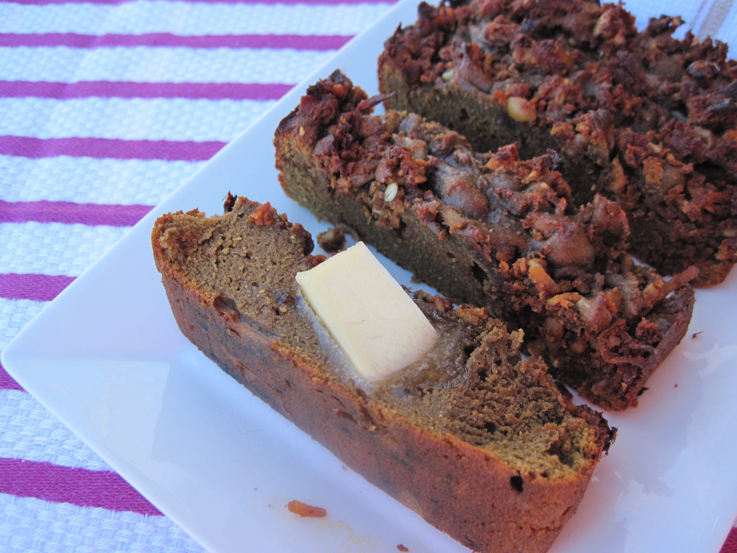 Pumpkin Granola Quick Bread - PaleOMG