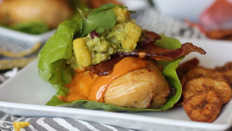 Lunch in a Snap: Chipotle Lettuce Wraps - PaleOMG