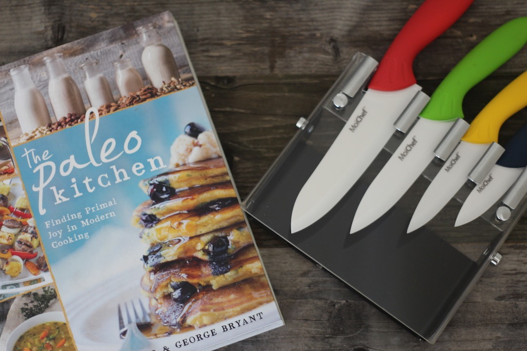 Moi Chef Knives & Paleo Kitchen Cookbook Giveaway | PaleoMG