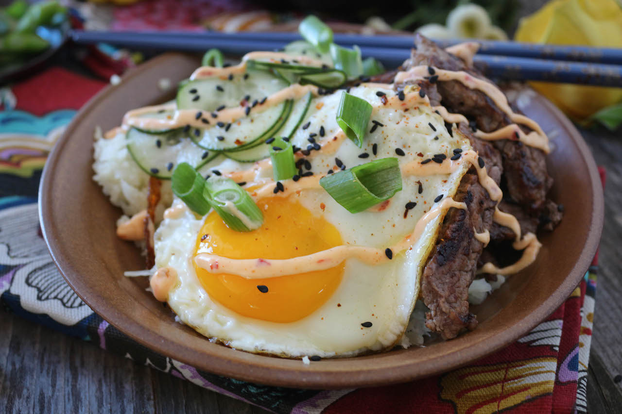 Beef Bulgogi Rice Bowls - PaleOMG