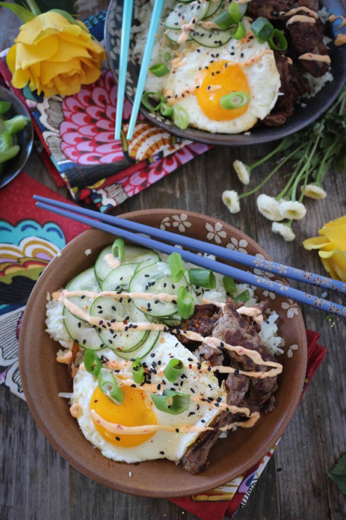Beef Bulgogi Rice Bowls - PaleOMG