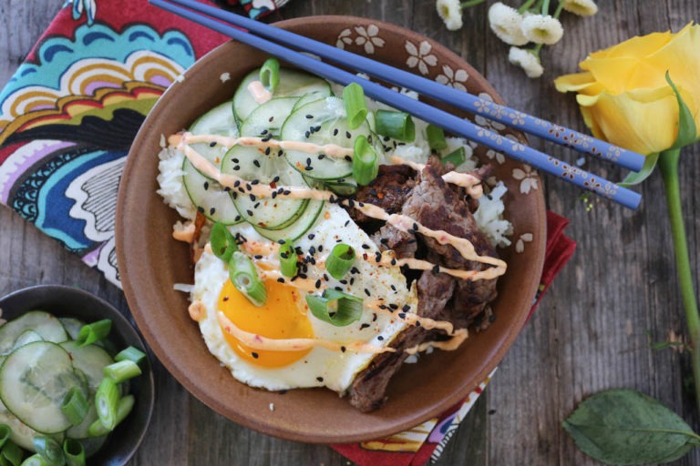 Beef Bulgogi Rice Bowls - PaleOMG.com
