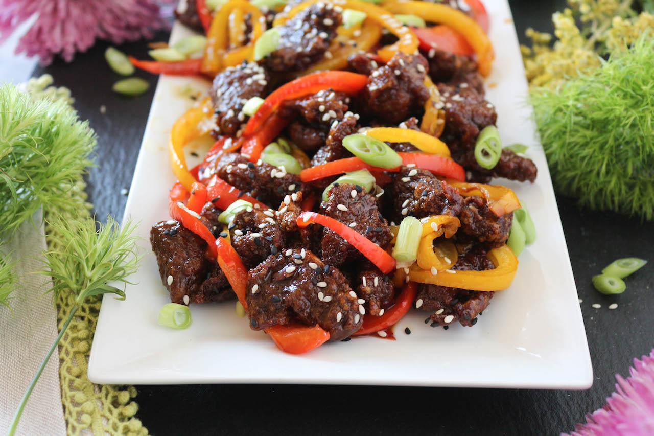 Crispy Orange Beef - PaleOMG