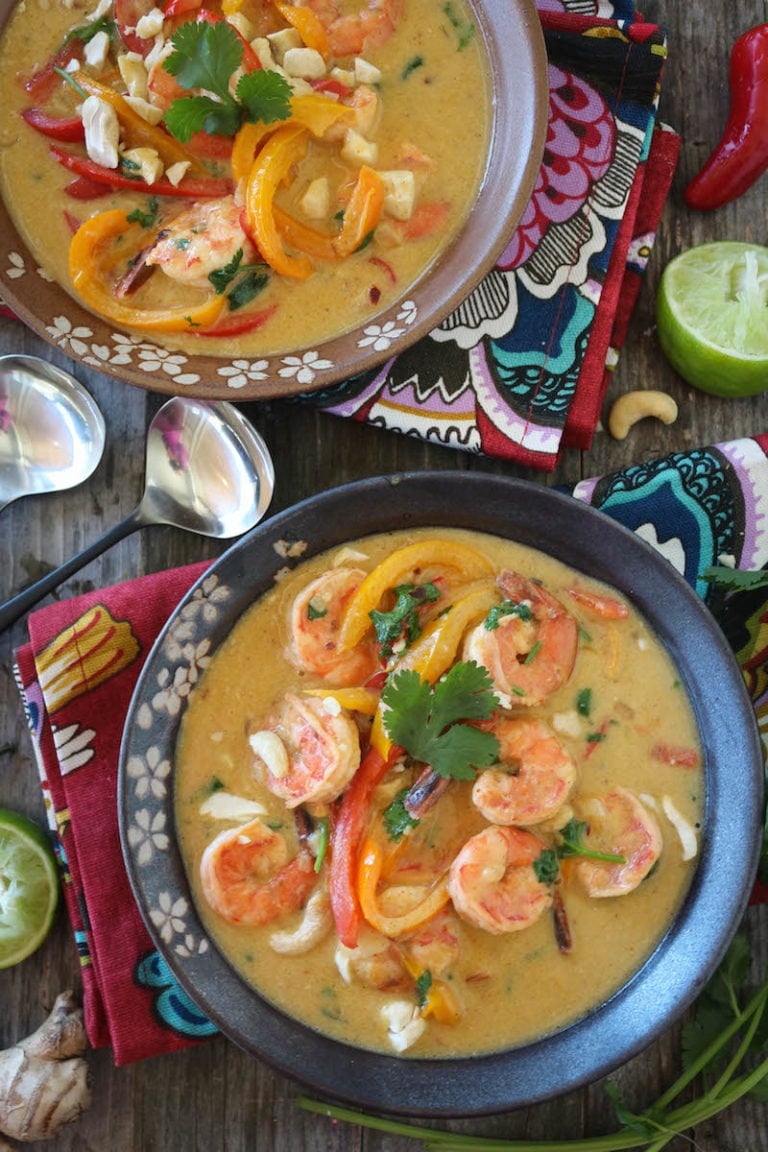 Shrimp Thai Green Curry - PaleOMG