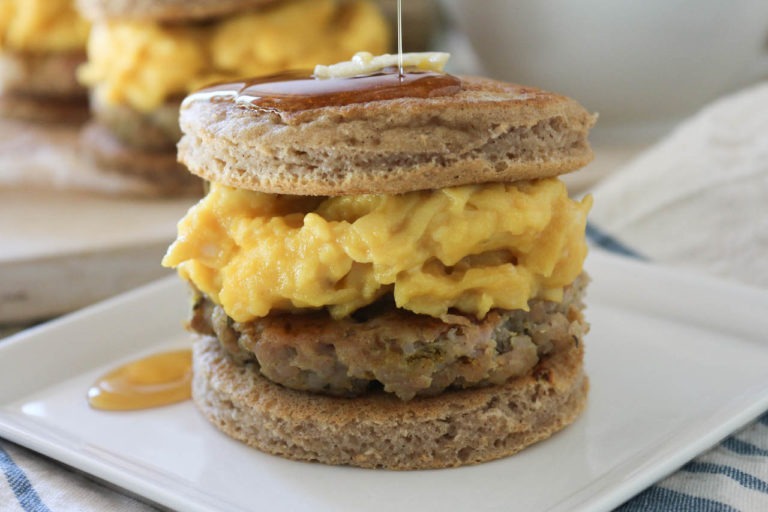 Breakfast Biscuit Sandwiches - PaleOMG