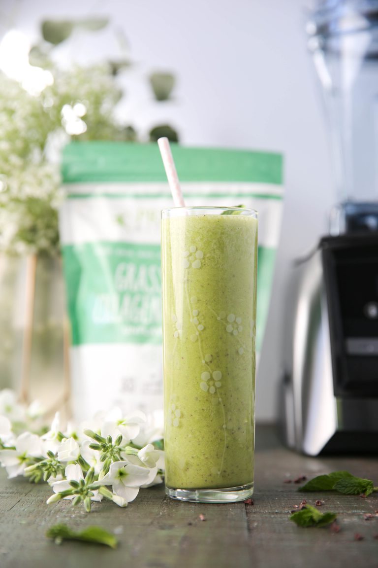 Mint Chocolate Chip Collagen Shake - PaleOMG