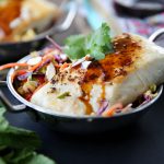 Easy Halibut Over Asian Slaw (+cooking video!) - PaleOMG.com