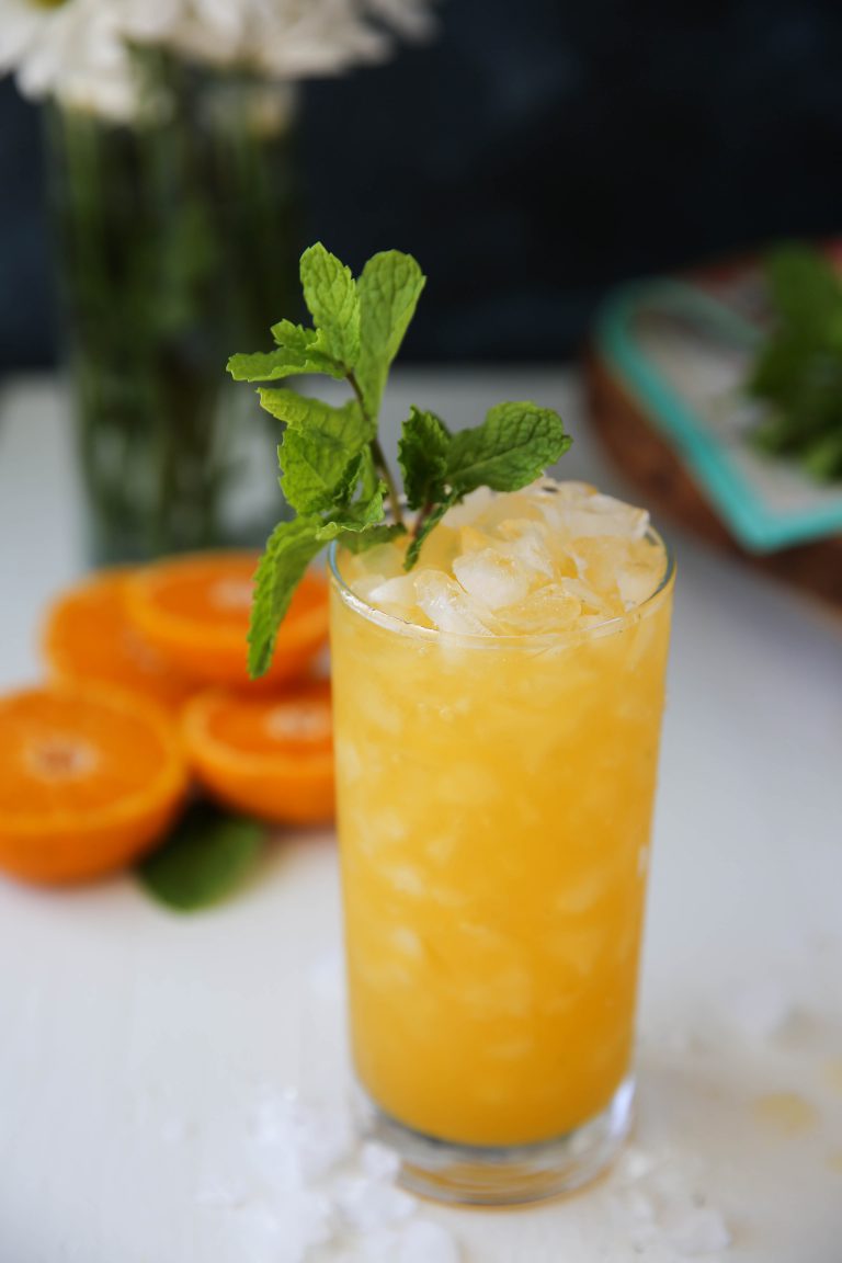 Mandarin Vodka Mojitos (+ new cooking video!) - PaleOMG