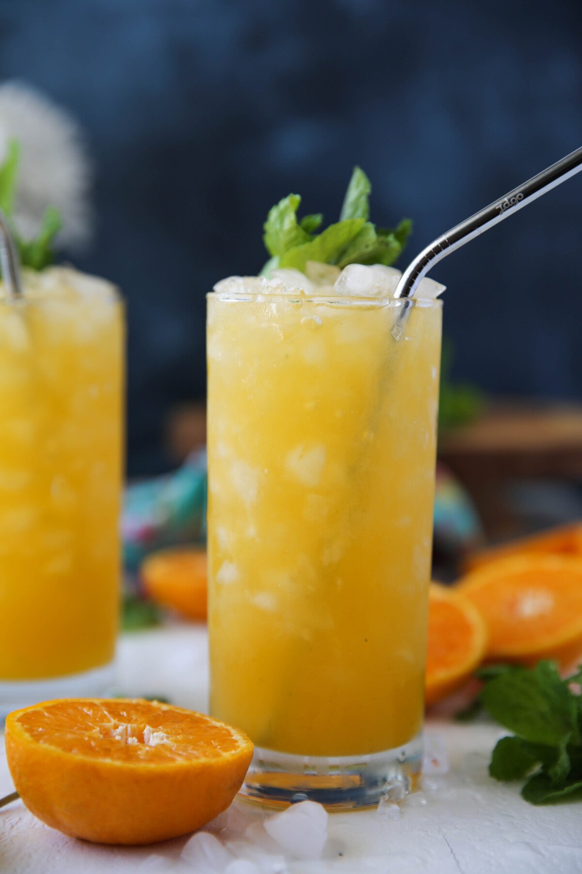 Mandarin Vodka Mojitos (+ new cooking video!) - PaleOMG