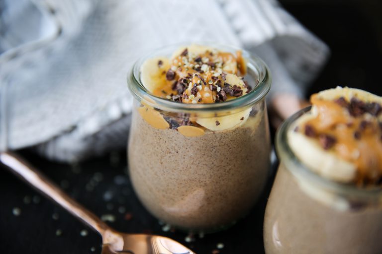 Sweat & Snack Series - Core Workout and Mocha Chia Protein Pudding ...