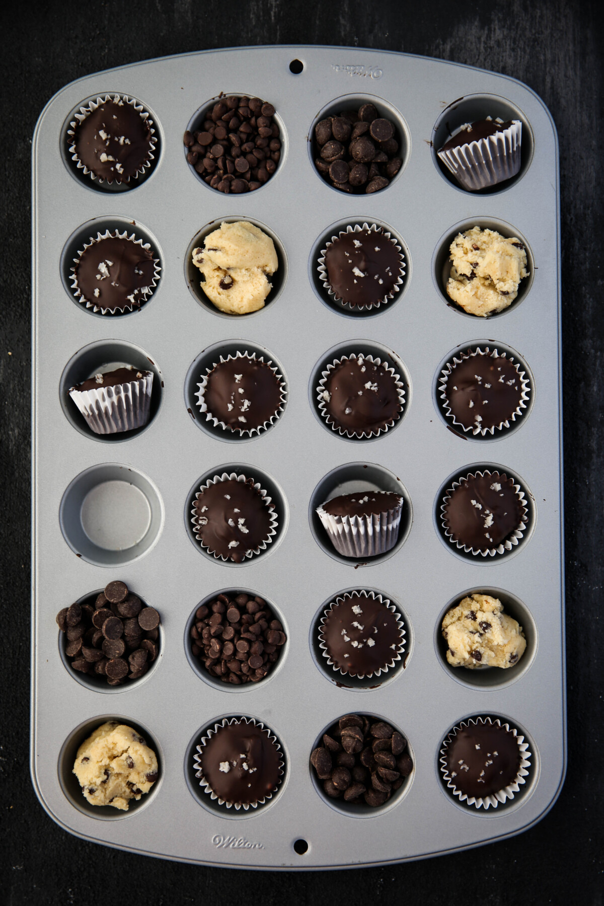 Chocolate Chip Mini Cookie Dough Cups (+a HUGE giveaway!) - PaleOMG