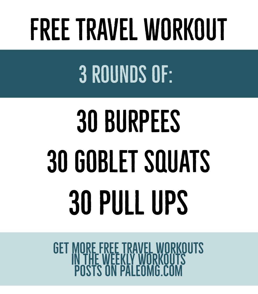 Weekly Workouts - PaleOMG