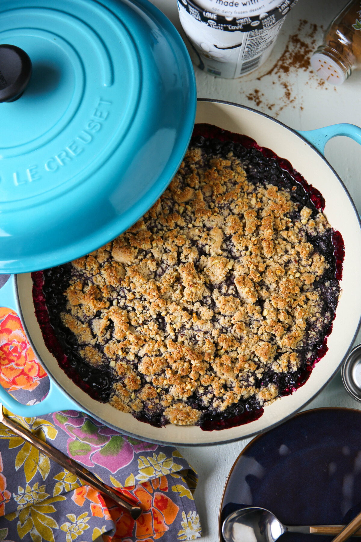 Blueberry Crisp - PaleOMG