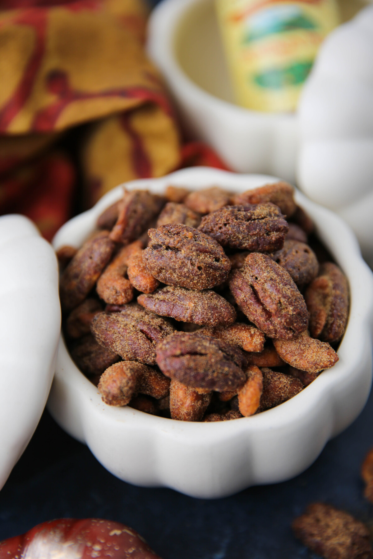 Pumpkin Spice Candied Nuts - PaleOMG