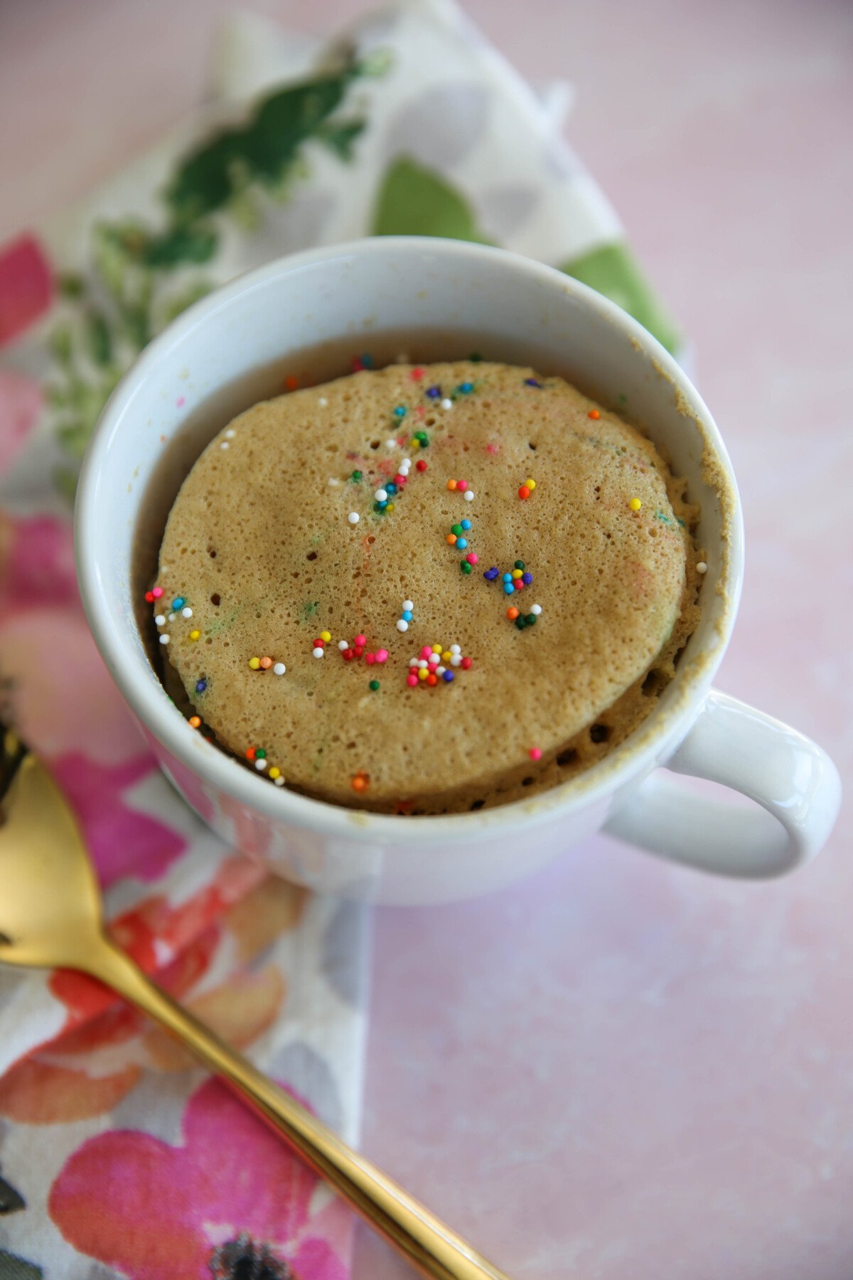 Funfetti Mug Cake - PaleOMG