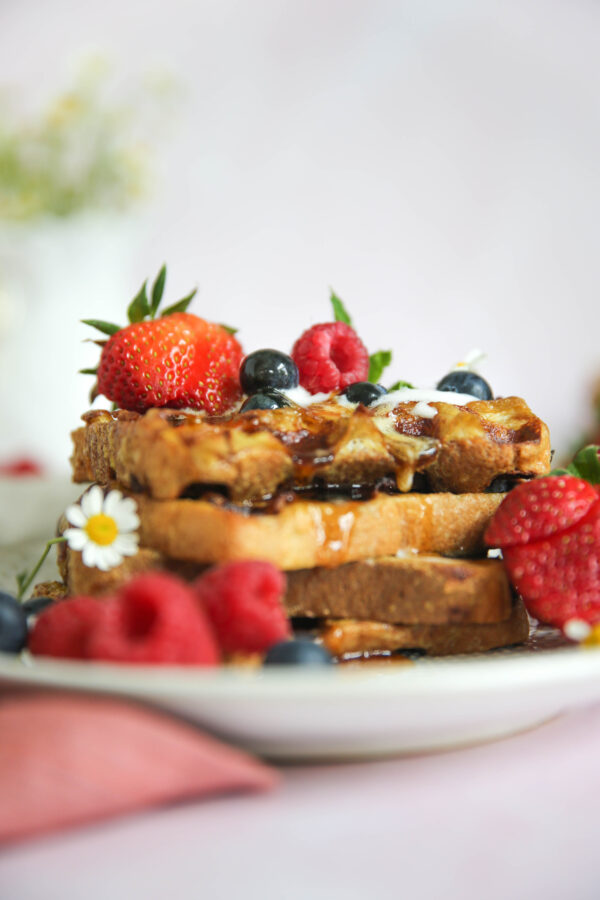 French Toast Waffles - PaleOMG