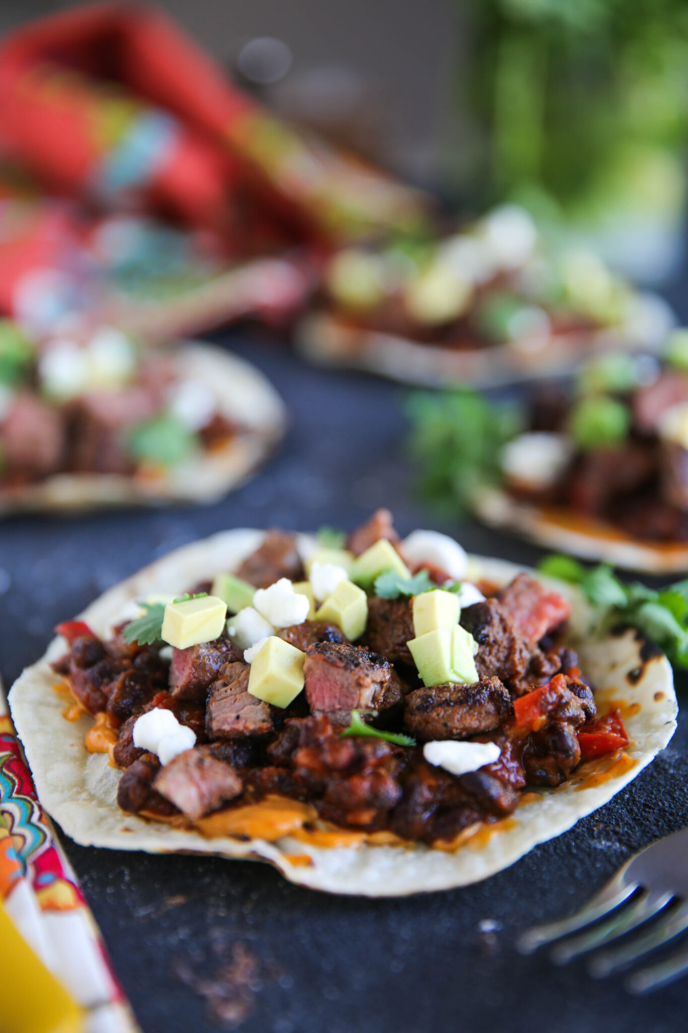 Steak & Bean Tostadas - PaleOMG