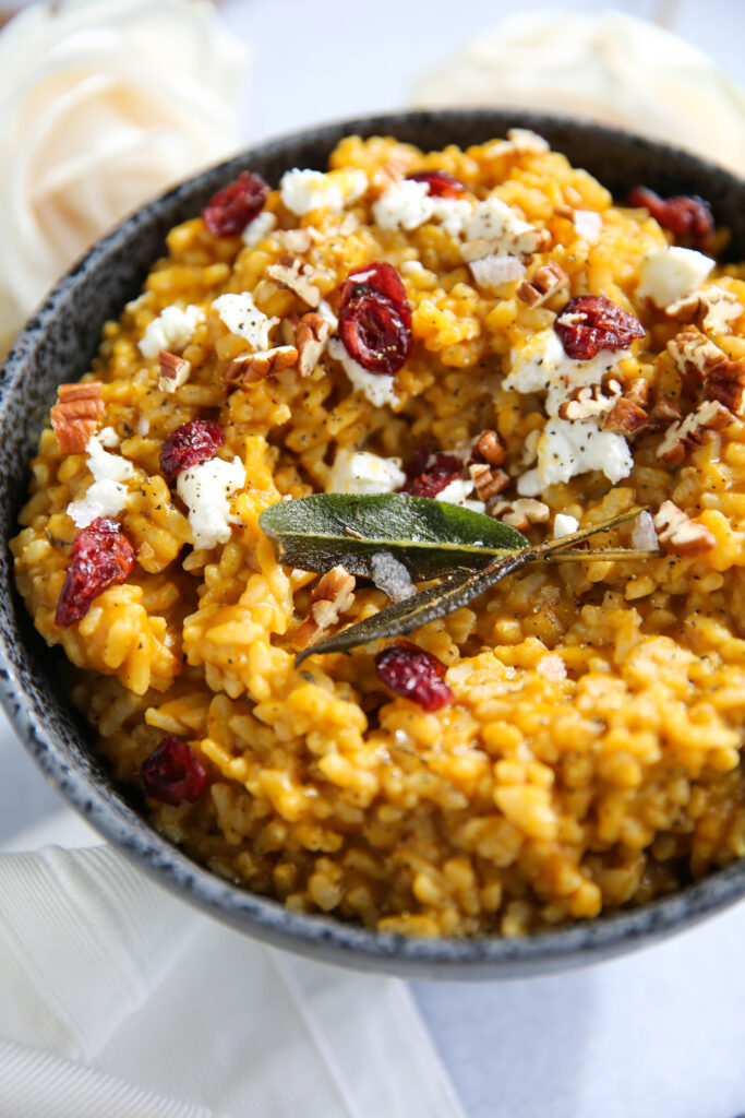 Instant Pot Pumpkin Risotto - PaleOMG