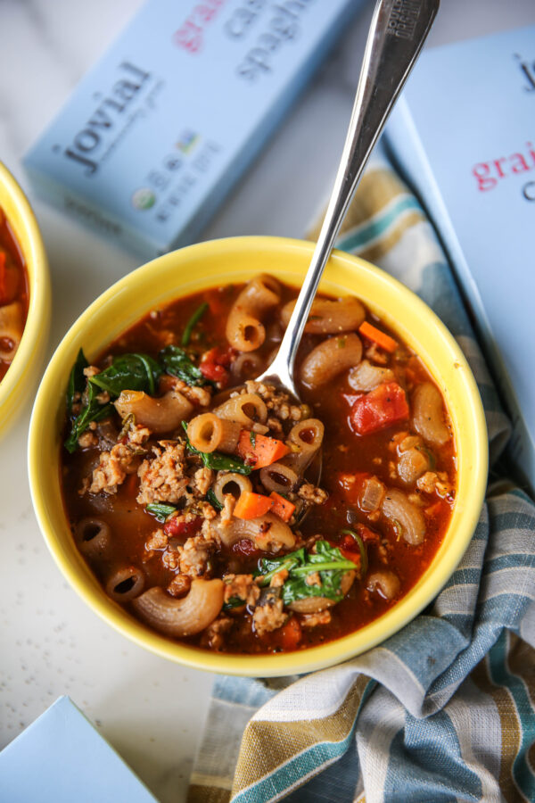 Italian Pasta Soup - PaleOMG