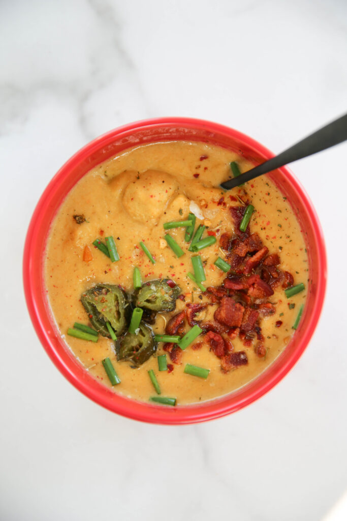 Jalapeño Popper Potato Soup - PaleOMG
