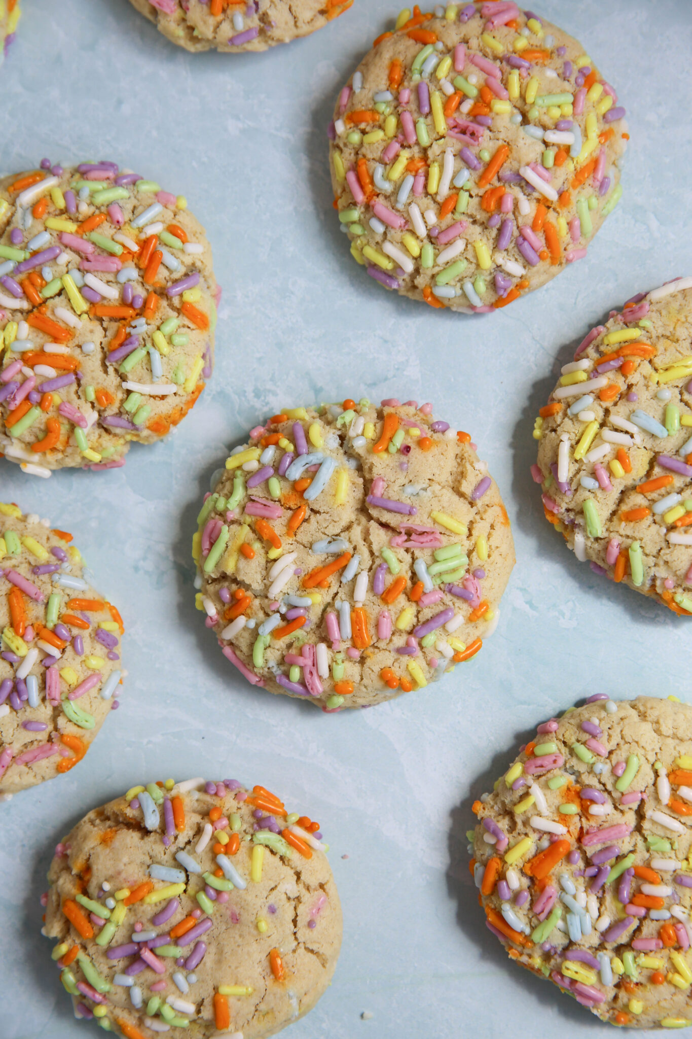 Birthday Sprinkle Cookies - PaleOMG