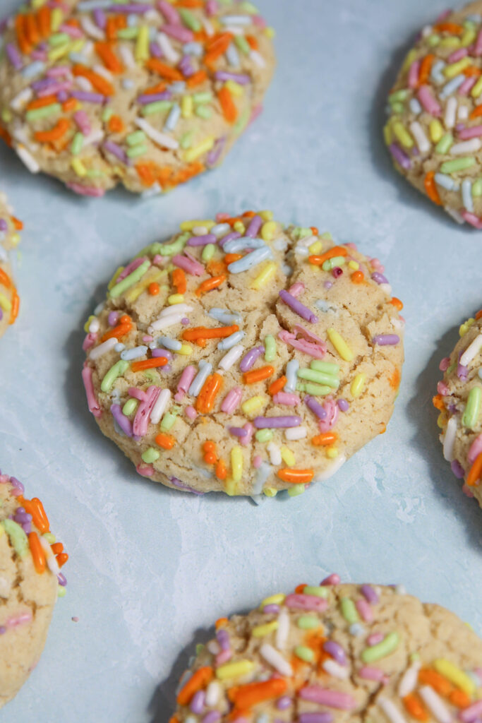 Birthday Sprinkle Cookies - PaleOMG