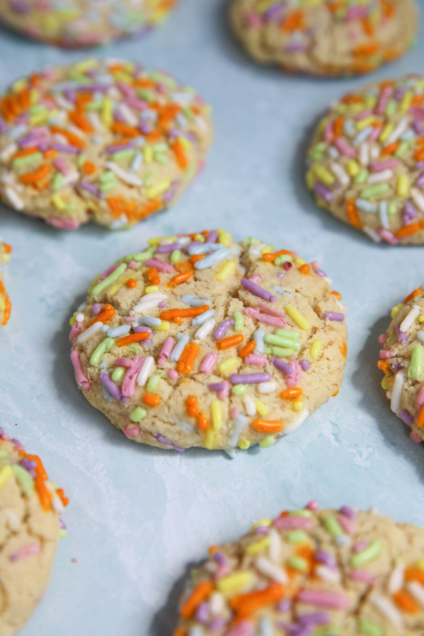 Birthday Sprinkle Cookies - PaleOMG