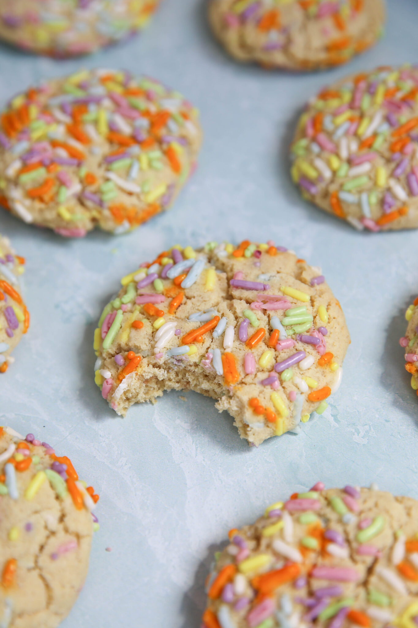 Birthday Sprinkle Cookies - PaleOMG