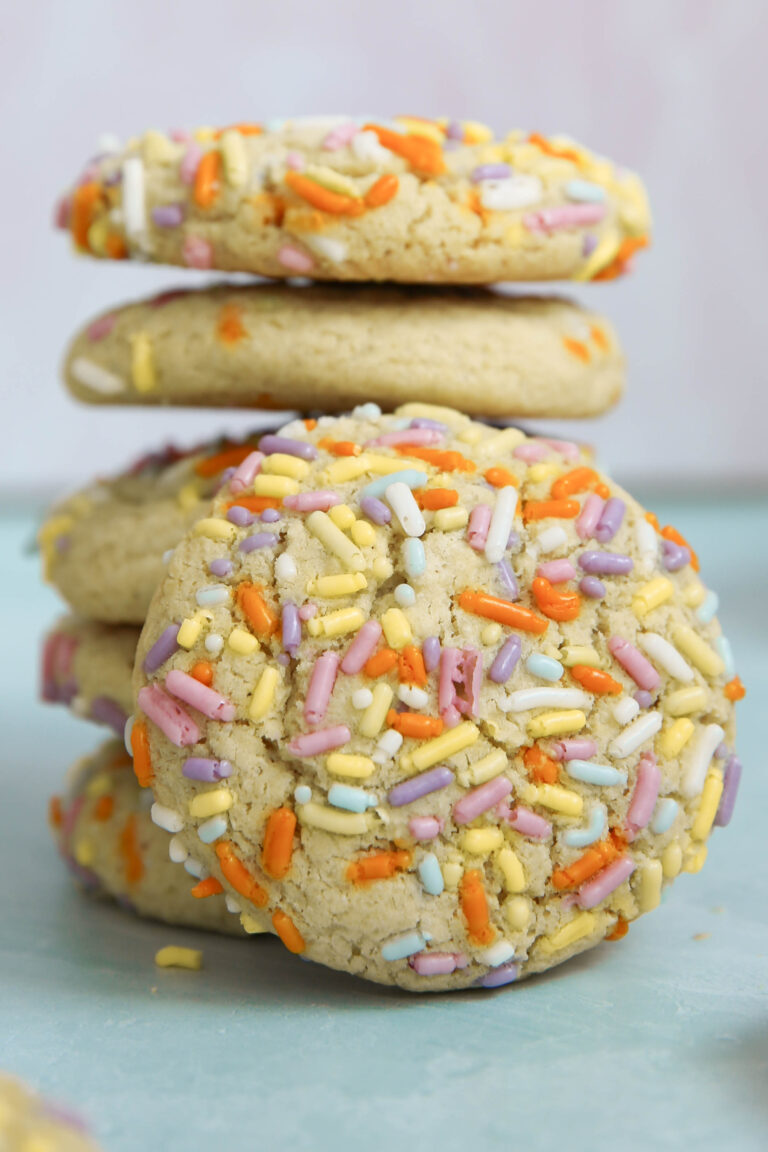 Birthday Sprinkle Cookies - PaleOMG