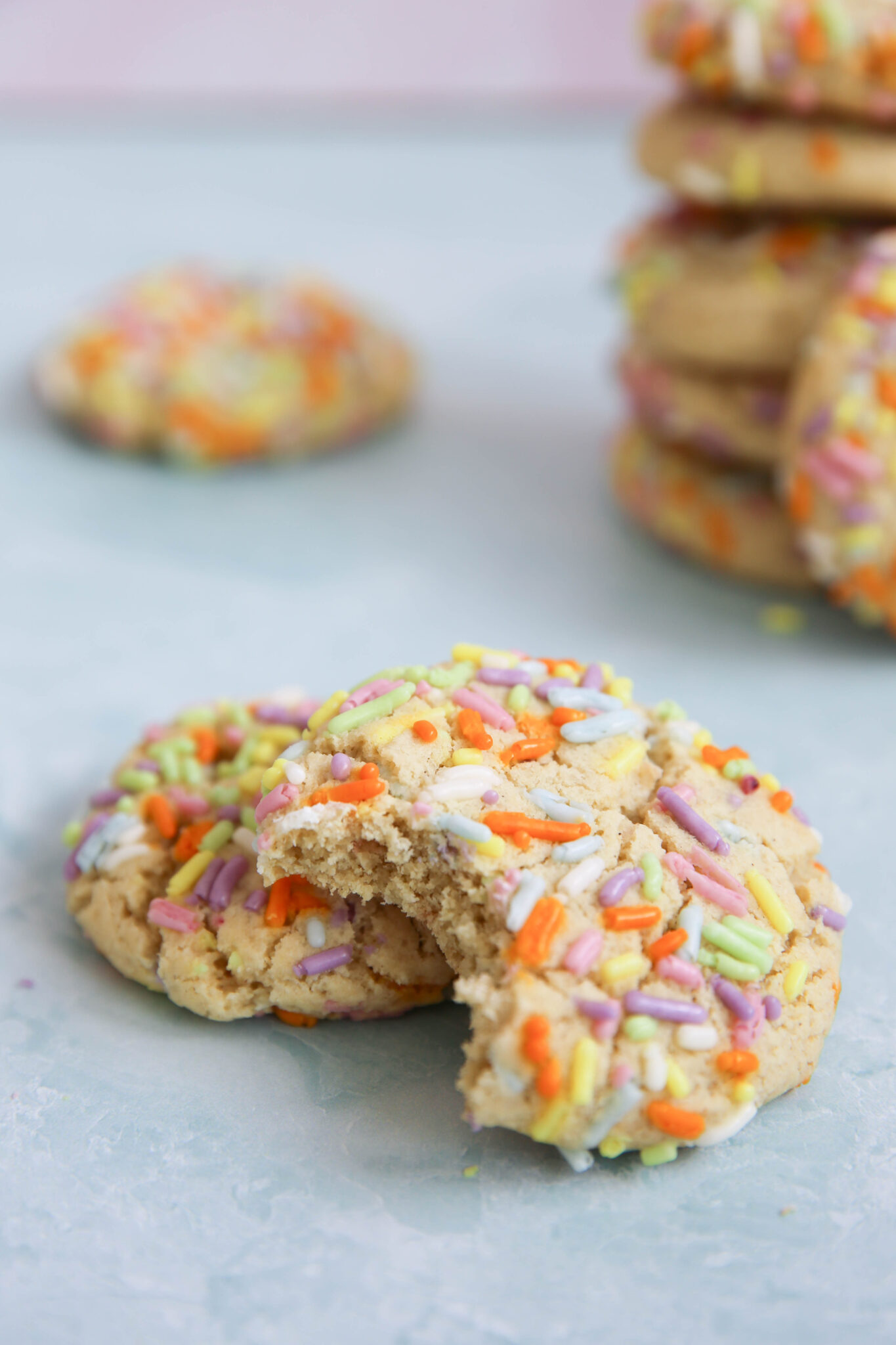 Birthday Sprinkle Cookies - PaleOMG