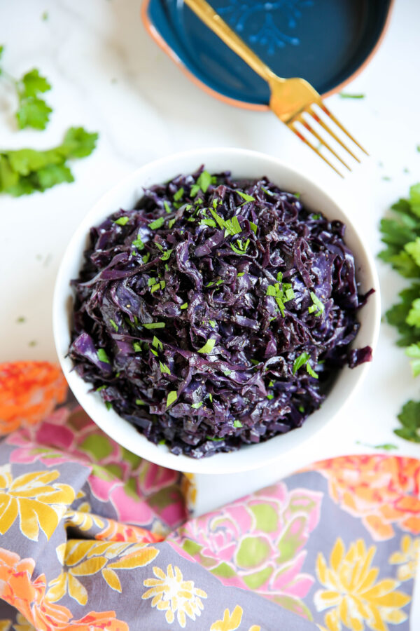 Back to Basics: Braised Purple Cabbage - PaleOMG