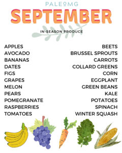 30 Seasonal Recipes to Cook in September - PaleOMG
