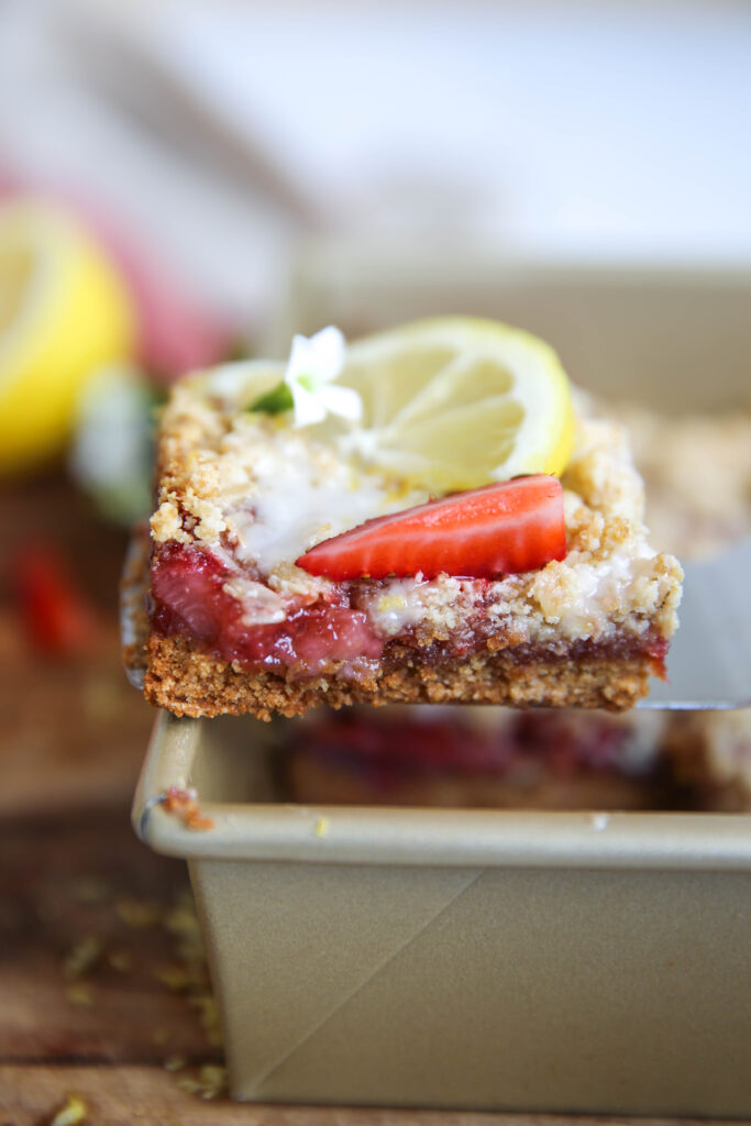 Strawberry Jam Bars - PaleOMG