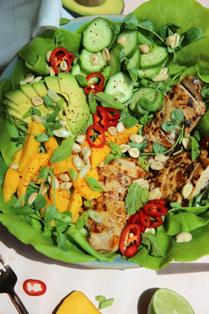 Thai Chicken Mango Salad - PaleOMG