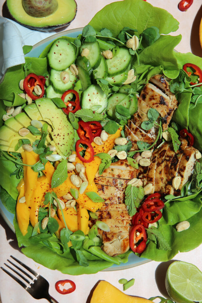 Thai Chicken Mango Salad - PaleOMG
