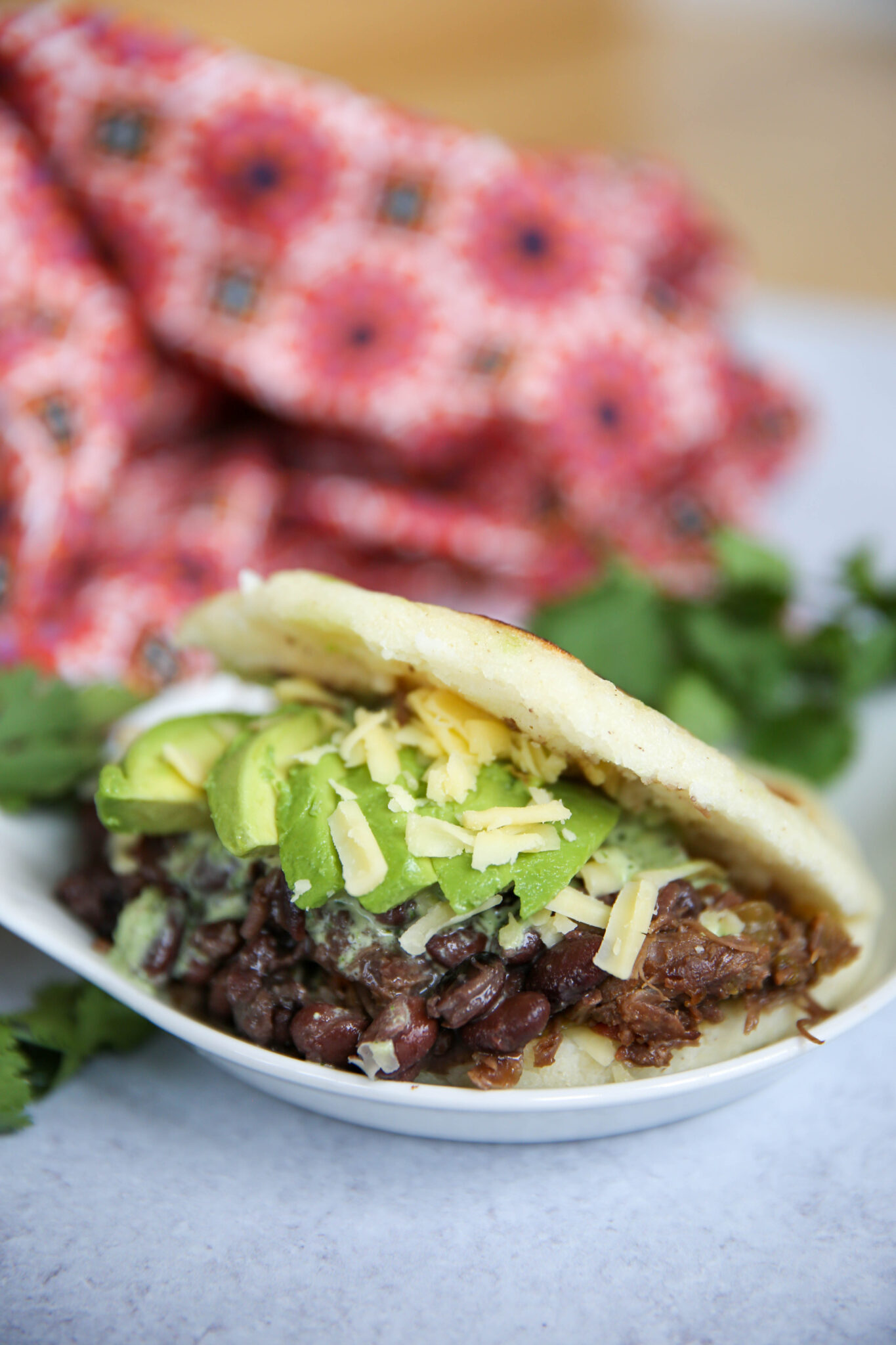 Shredded Beef Arepas - PaleOMG