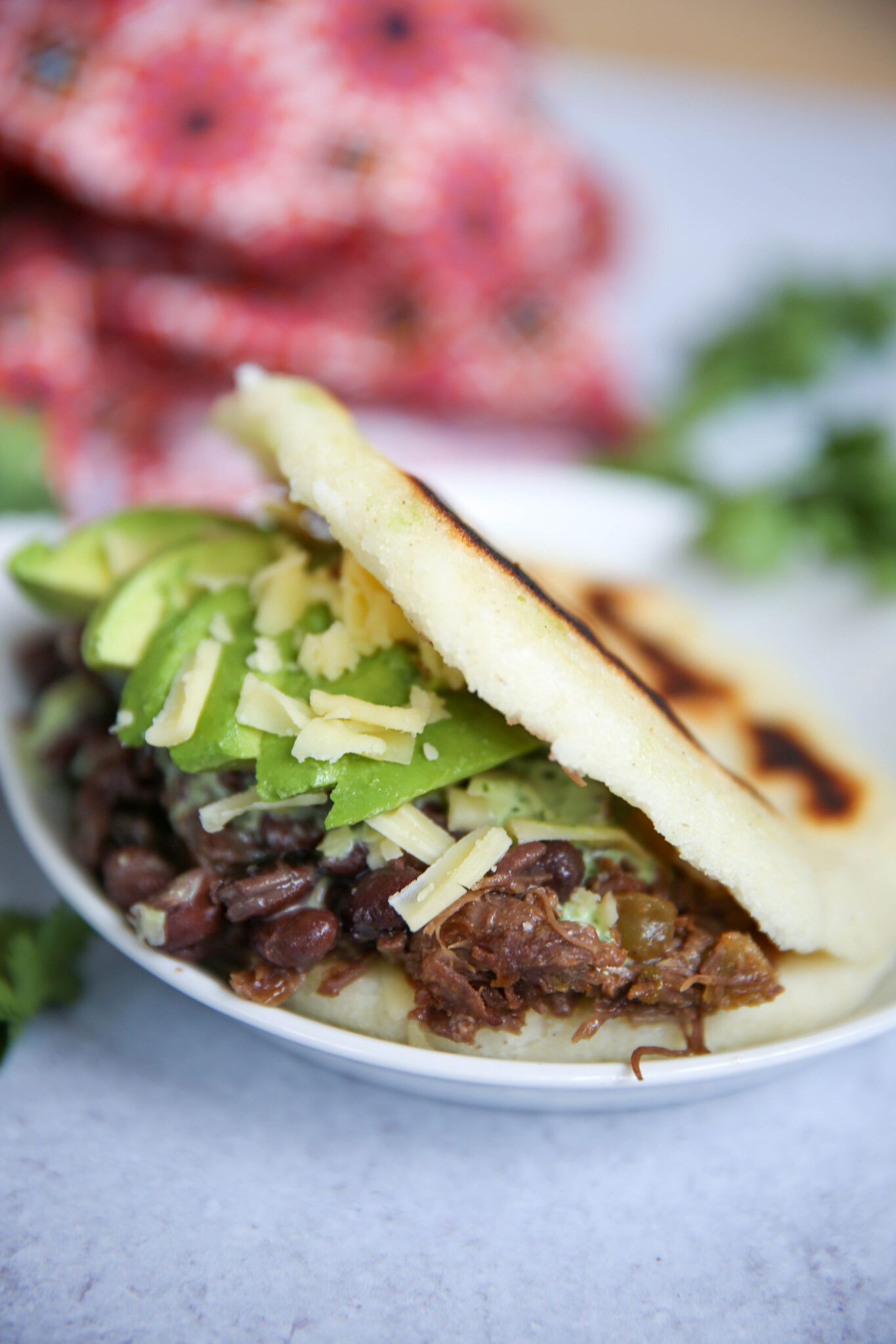 Shredded Beef Arepas - PaleOMG